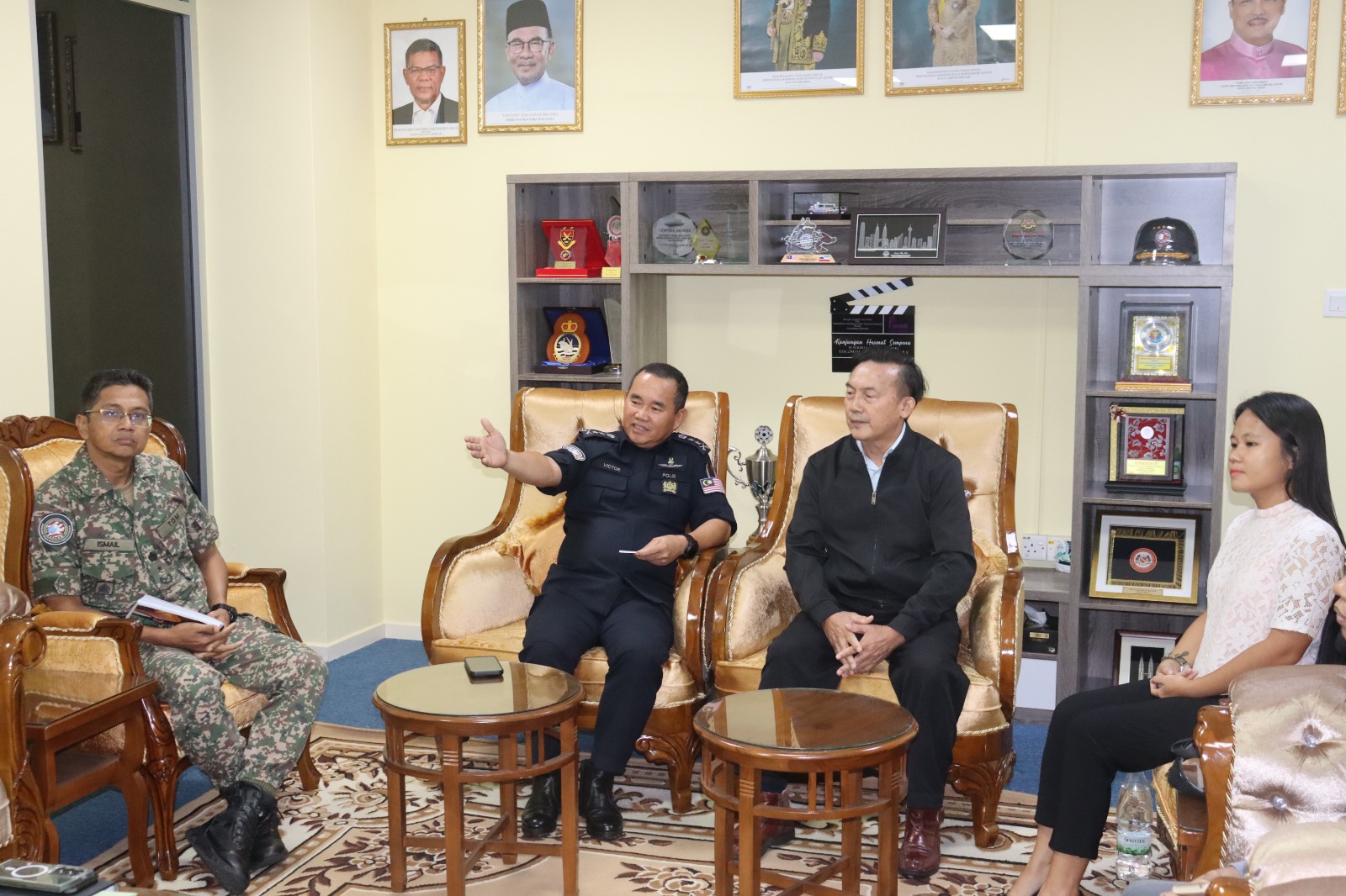 SIP Courtesy VIsit to ESSCOM – Semporna Islands Project